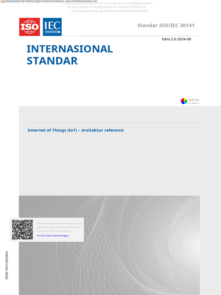 ISO IEC 30141 2024 (En) .En - Id | PDF