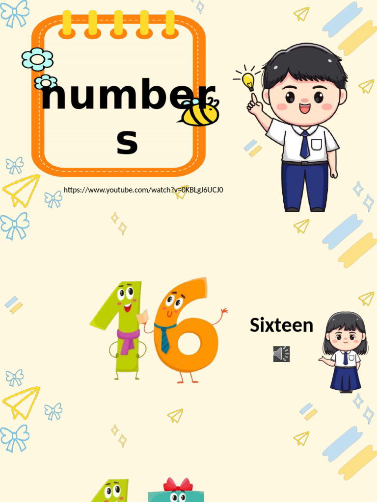 Lesson 2 Numbers. | PDF