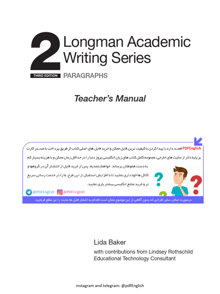 Longman Academic Writing Series 2 (Answer) | PDF | Rubric (Academic) | Books