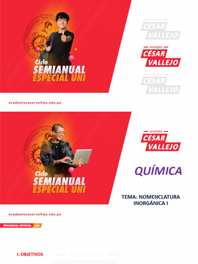 Seu-Ts006-Qu-Nomenclatura Inorgániza I | PDF | Compuestos químicos | Valencia (Química)