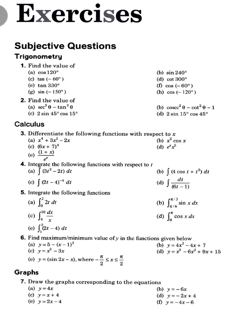Basic Mathematics Assignment | PDF | Trigonometric Functions | Function (Mathematics)