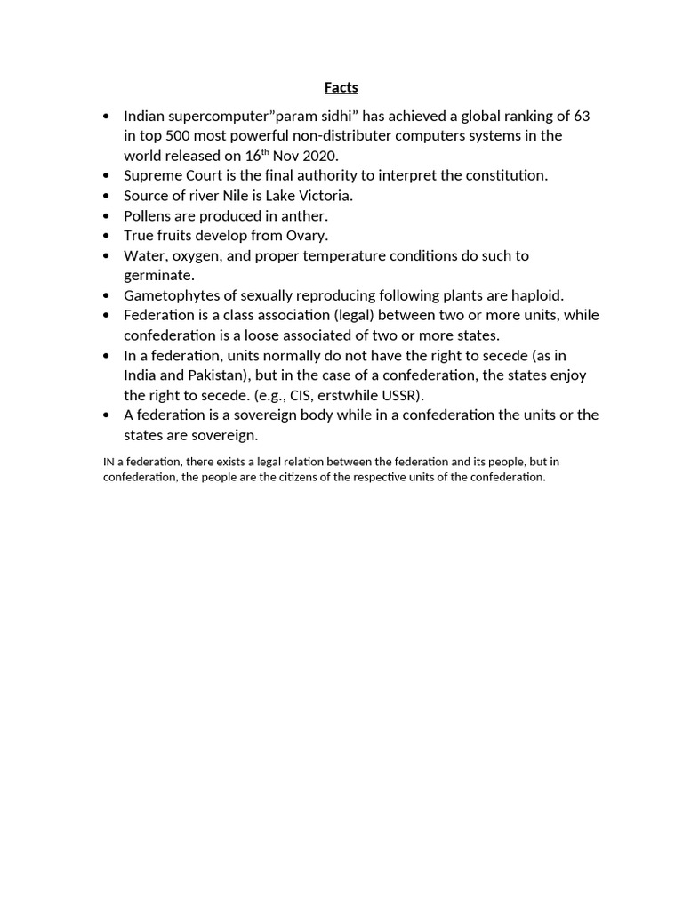 Facts | PDF