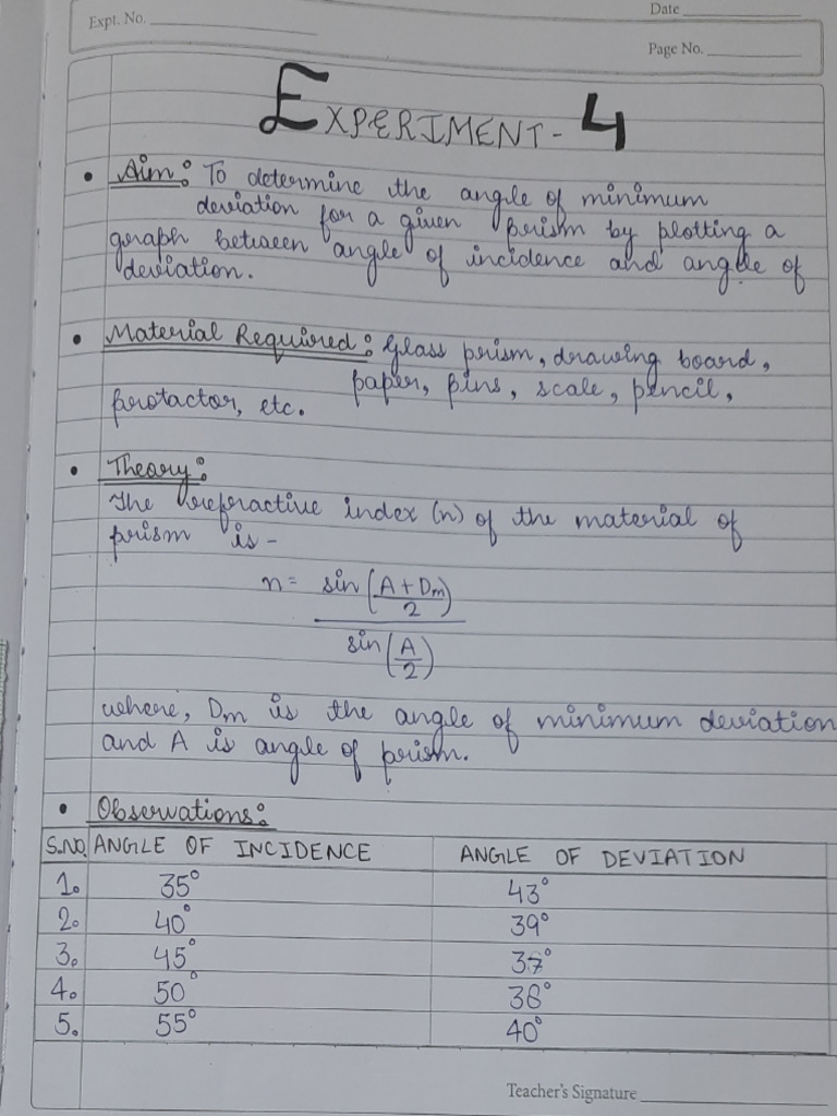 Experiment No. 4 | PDF