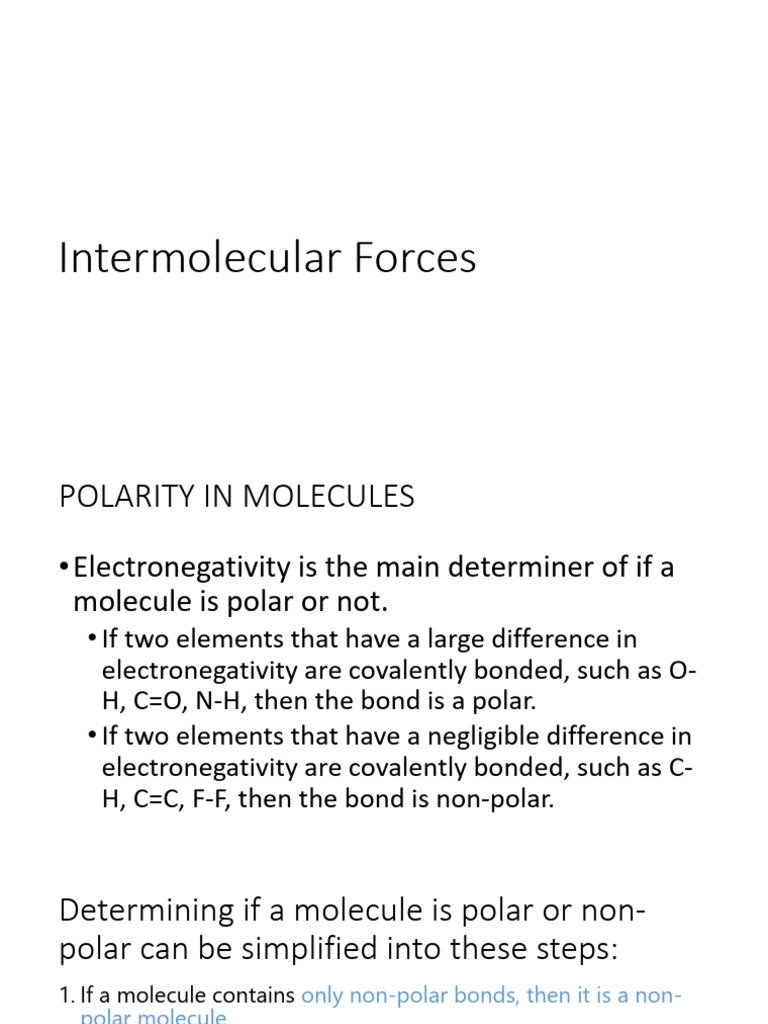 Module_2_Pt_2 | PDF | Chemical Polarity | Intermolecular Force