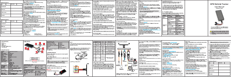 GT06N User Manual | PDF