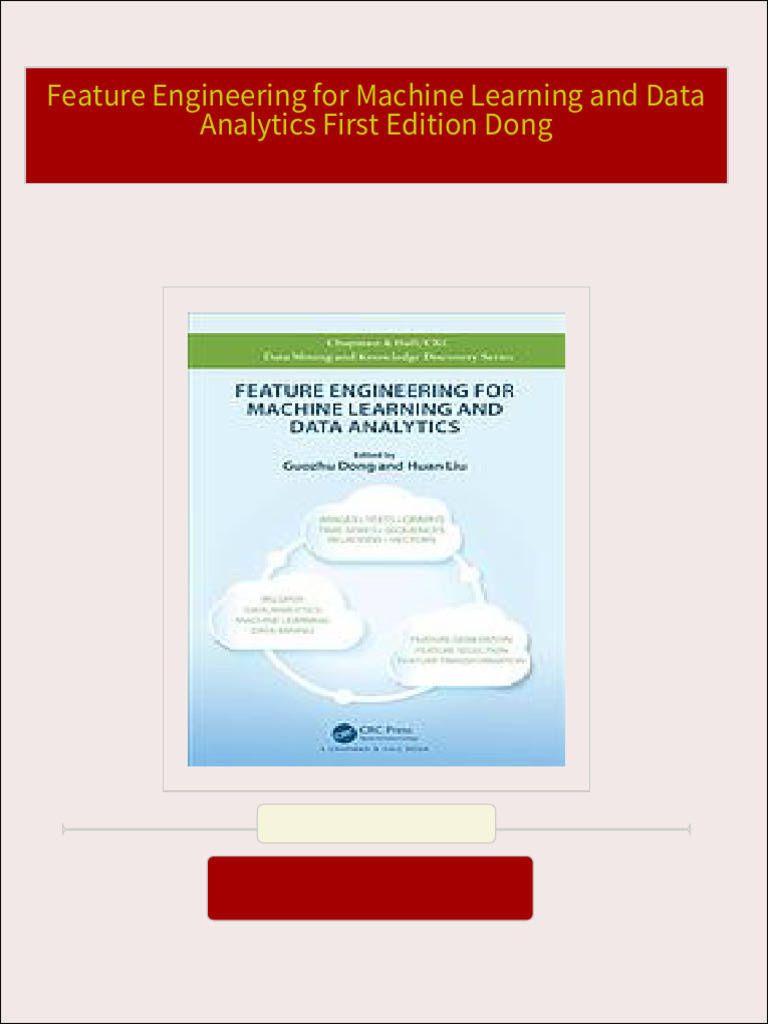 Feature Engineering for Machine Learning and Data Analytics First ...