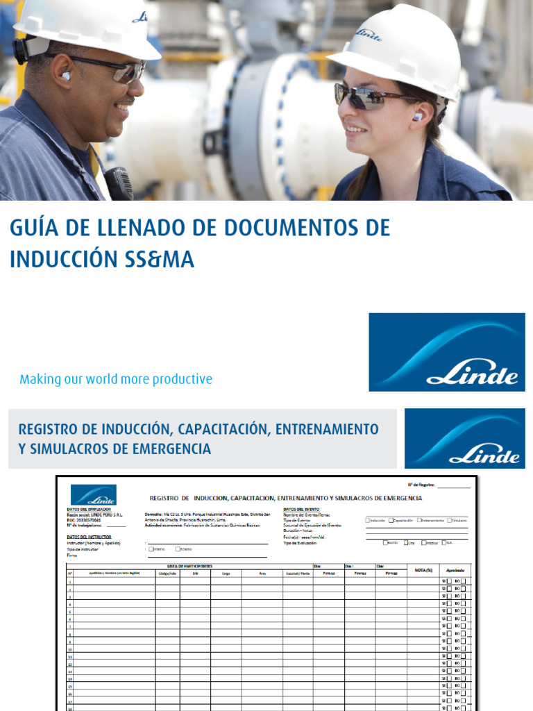 Instructivos de Documentos de Inducción-Sin Comportamental | PDF ...