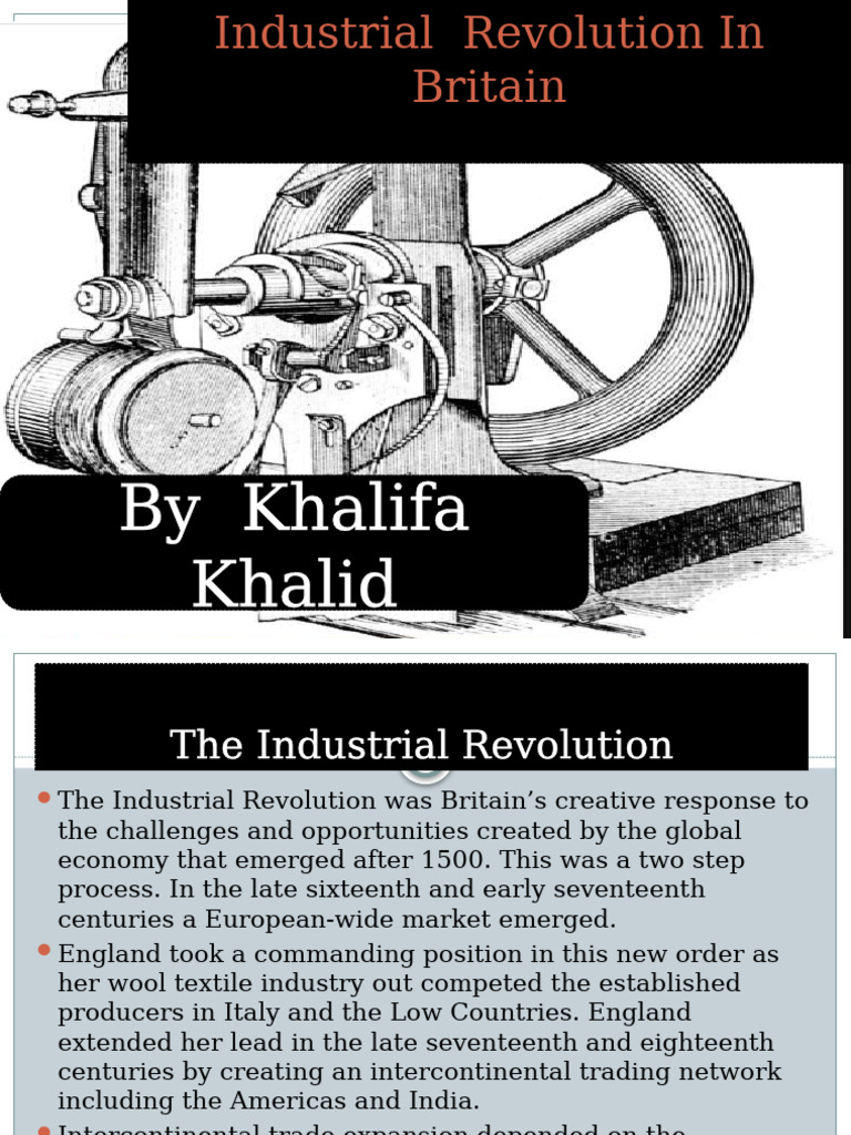 Industrial Revolution in Britain | PDF
