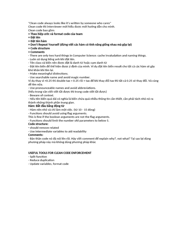 Clean Code Pdf 