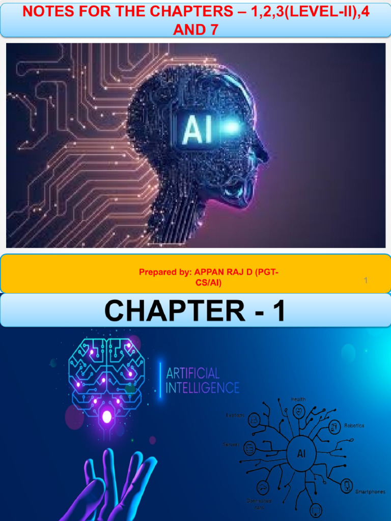 Class 11 Ai Notes (Ch -1, Ch - 2 , Ch - 3, Ch - 4, Ch - 7) | PDF Class 11 Ai Notes (Ch -1, Ch - 2 , Ch - 3, Ch - 4, Ch - 7) | PDF