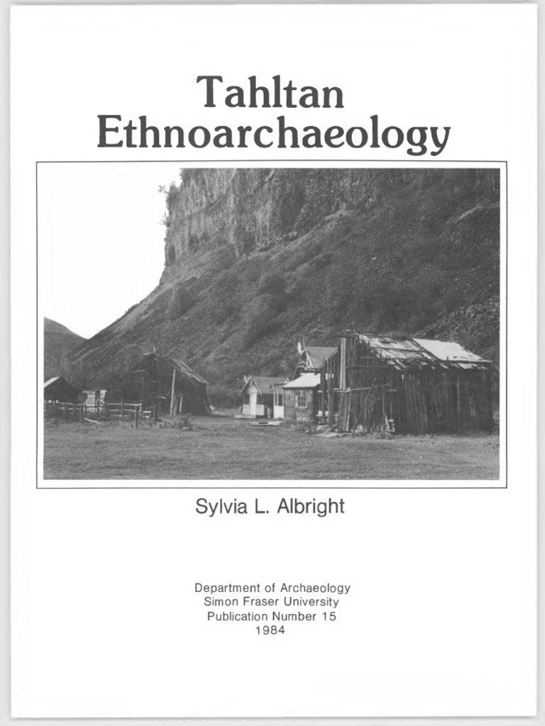 Complete Book Tahltan Ethnoarchaeology | PDF | Knife | Salmon