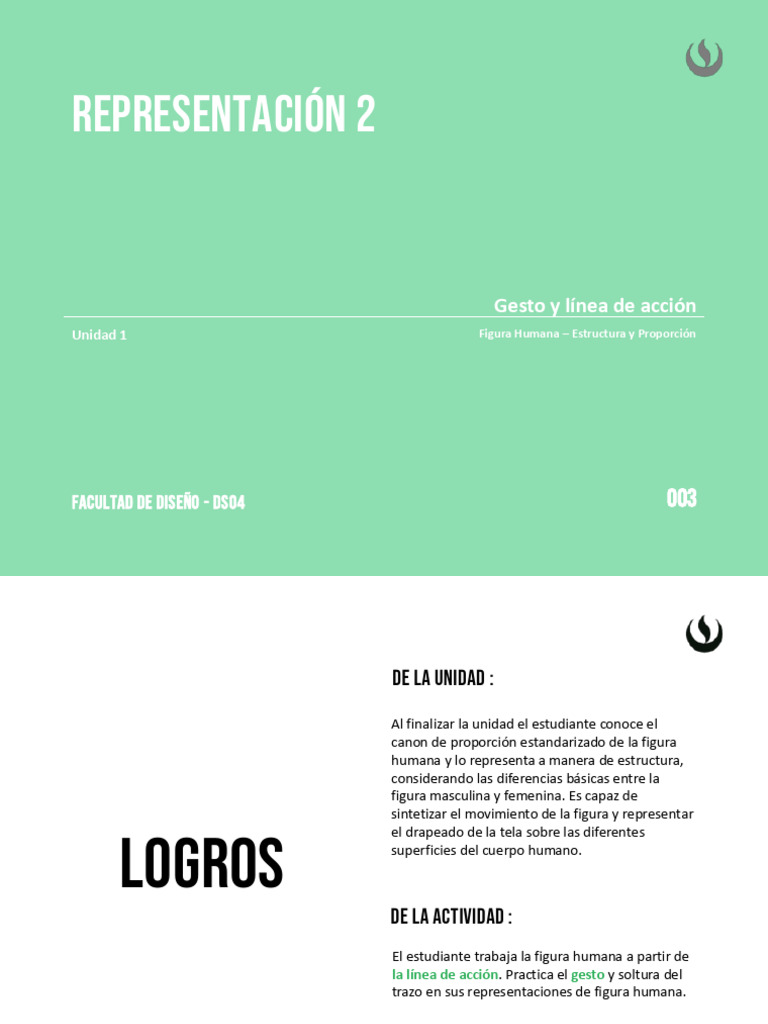 Rep 2 - Sem2 - Sesión1-Gesto y Linea de Accion | PDF