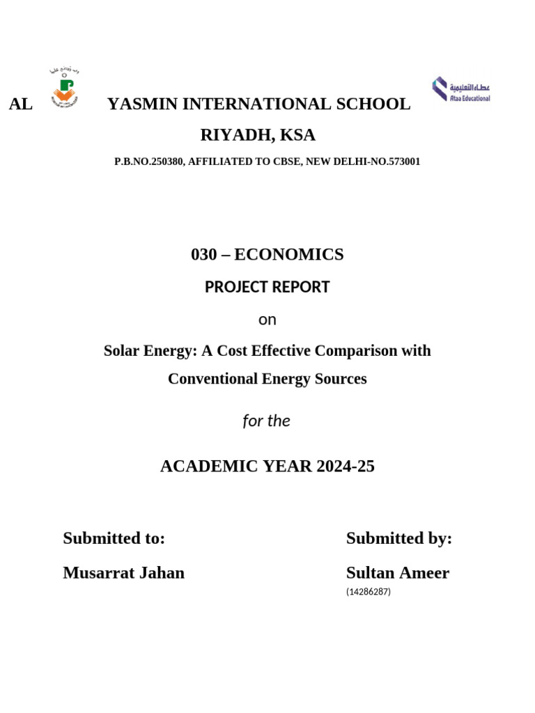 Project Report Template-1 | PDF