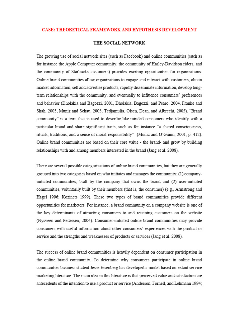 Online Brand Community Engagement | PDF | Brand | Community