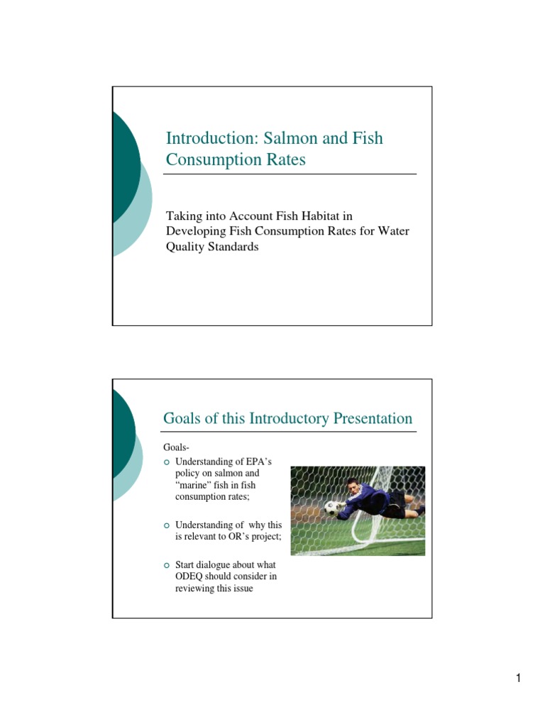 Introduction: Salmon and Fish Consumption Rates: Goals of This ...