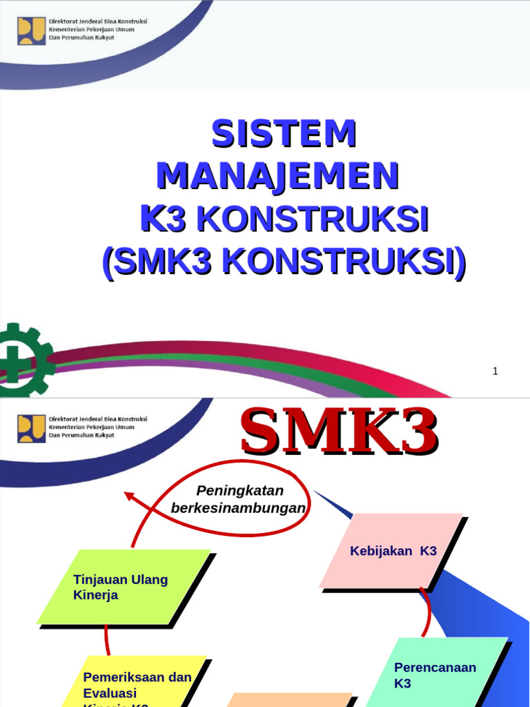 SMK3 Konstruksi | PDF