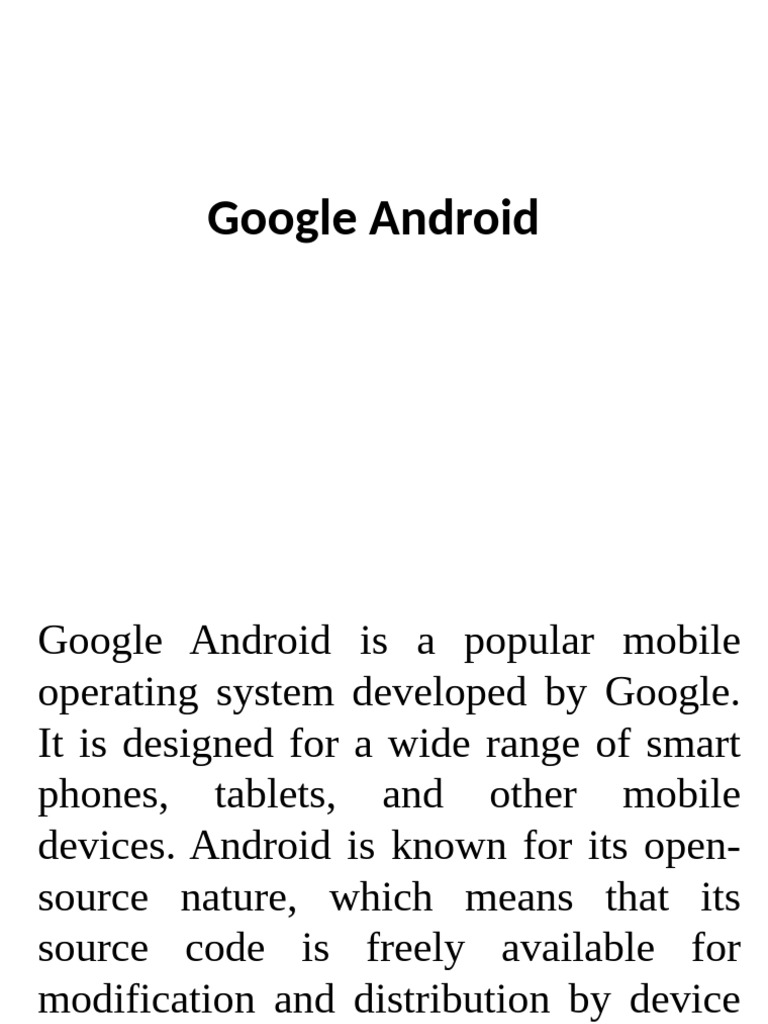2. Unit-2 Android | PDF | Android (Operating System) | Model–View ... 2. Unit-2 Android | PDF | Android (Operating System) | Model–View ...