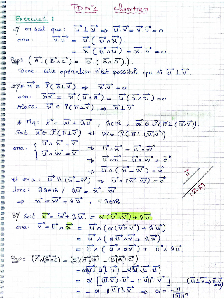 Correction TD 1 Mds | PDF