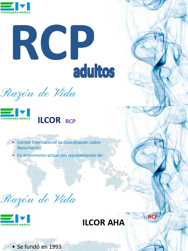 Guías ILCOR de RCP y Desfibrilación | PDF | Reanimación cardiopulmonar | Paro cardíaco