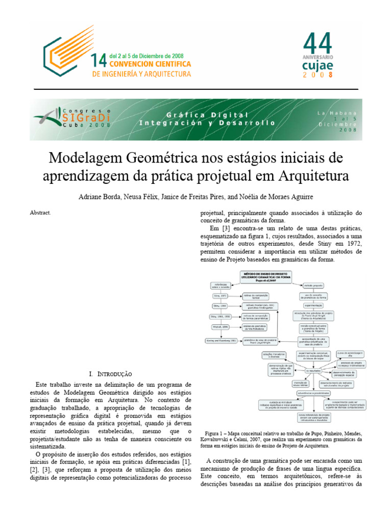Modelagem Geométrica na Arquitetura Inicial | PDF | Geometria | Science