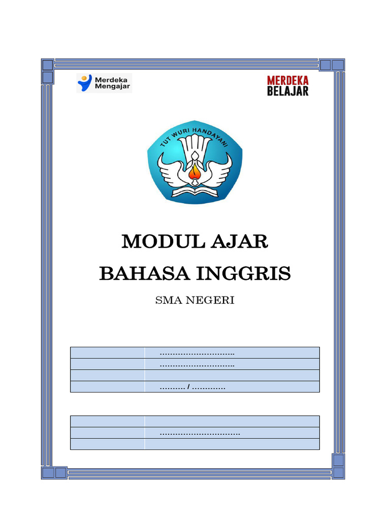 Cover-Modul Ajar - Silabus - Web.id | PDF