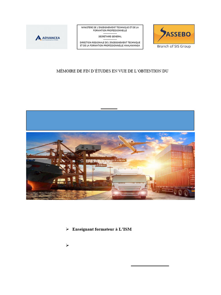 Rôles du Déclarant en Douane | PDF | Transport | Enseignants