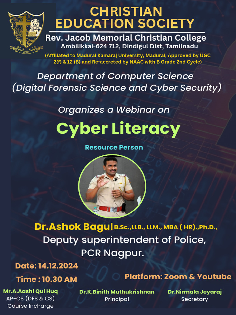 CYBER LITERACY Event | PDF | Security | Computer Security