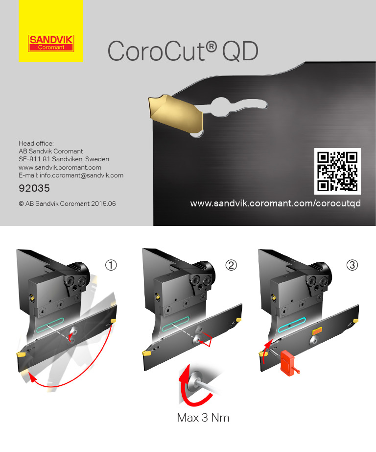 CoroCut-QD-92035 | PDF