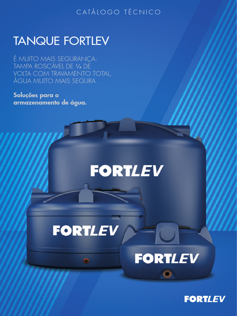 Tanques Fortlev: Segurança e Instalação | PDF | Ferramentas | Matéria ...