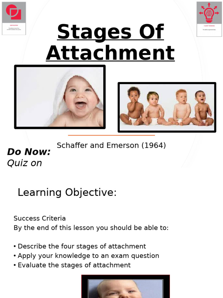 Schaffer & Emerson's Stages of Attachment | PDF | Attachment Theory ...