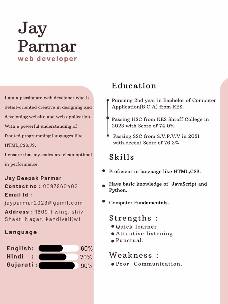 Jay Parmar | PDF