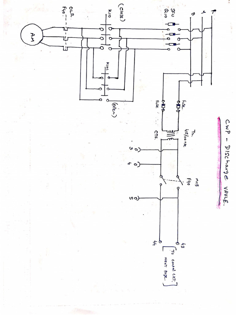 CWPH Discharge Value Module Modification Diagram | PDF