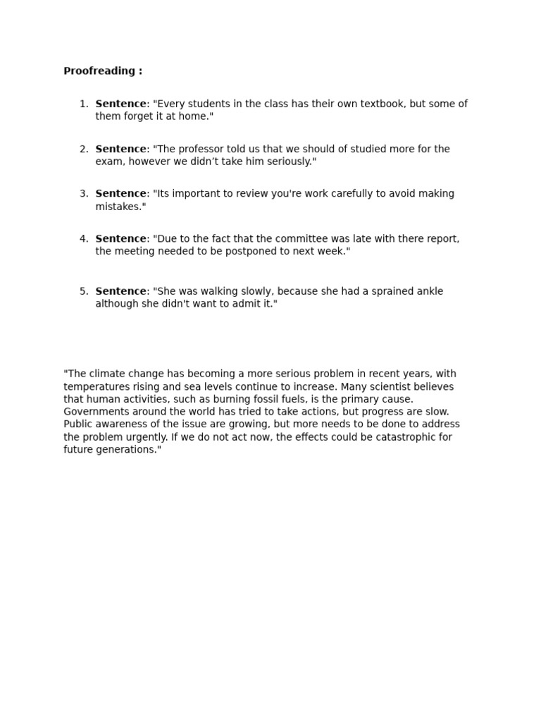 Proofreading Editing | PDF