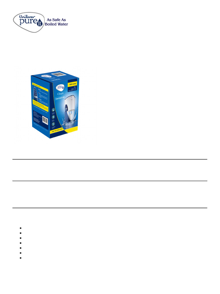 Product Brochure - Upu Germkill | PDF