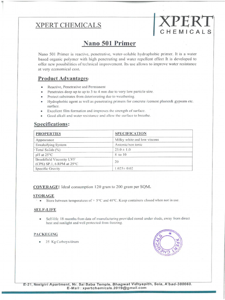 Nano 501 Primer | PDF