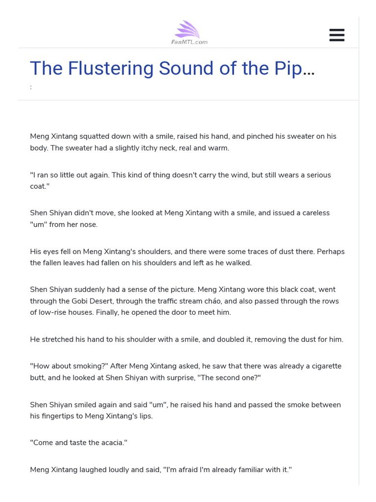 The Flustering Sound of The Pipa From The Hallway | PDF