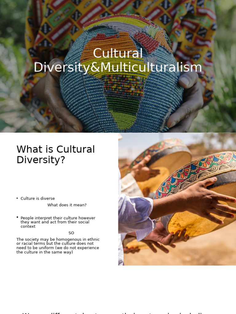 Cultural Diversity&Multiculturalism | PDF | Multiculturalism | Ethnicity