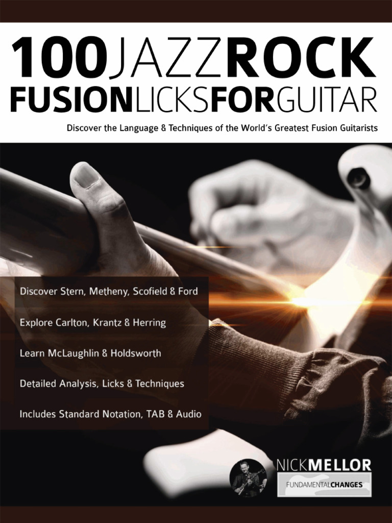 100 Jazz Rock Fusion Licks for Guitar - Nik Mellor (Nik Mellor) (Z ...