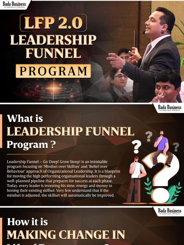 Leadership Funnel Program 2 0 | PDF