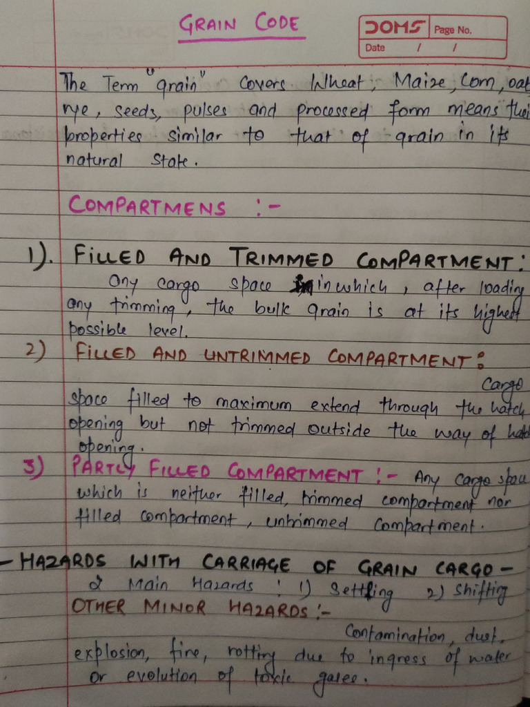 3 Function 2 - Grain Code Handwritten | PDF