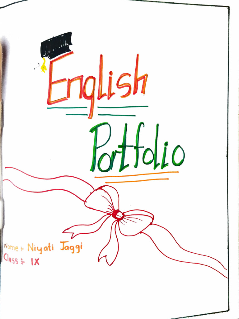 English Portfolio 1 | PDF