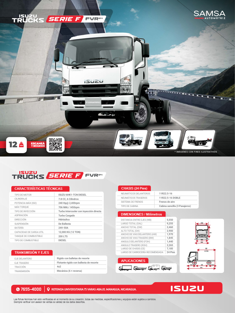 Ficha Tenica FVR34 | PDF | Eje | Turbocompresor