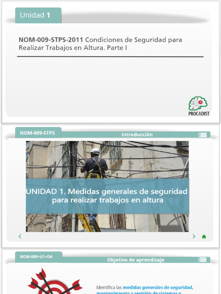 NOM-009-STPS-2011 (Parte I) | PDF