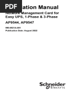 Network Management Card 3 (NMC 3) : Firmware v2.3.1.1 For Smart-UPS & 1 ...