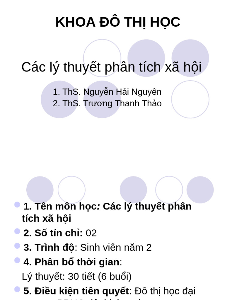 1.gioi Thieu Mon Hoc Cac Ly Thuyet | PDF
