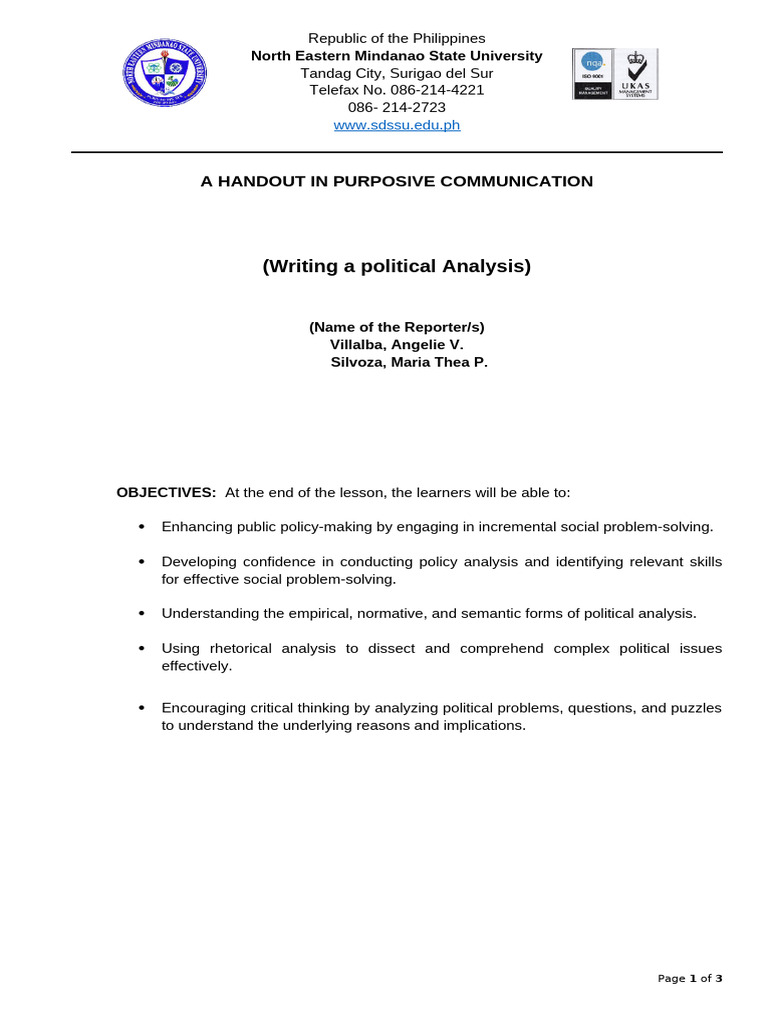 Handouts in PC | PDF | Critical Thinking | Argument