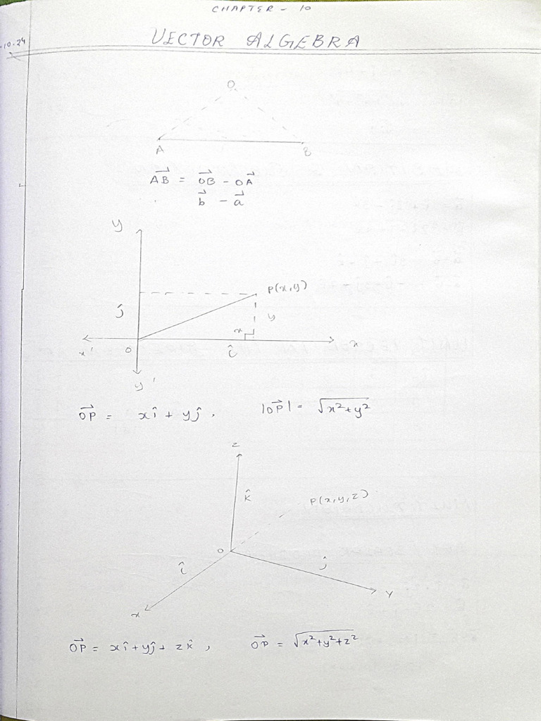 Vector Algebra & 3D Geometry | PDF