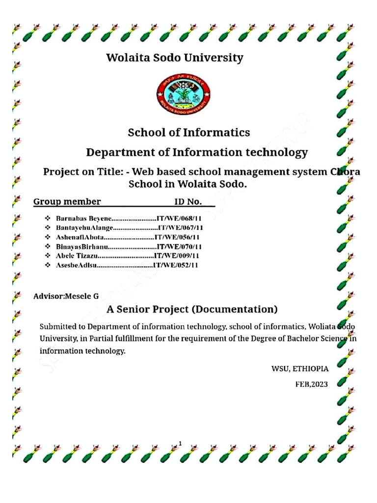 SMS project models | PDF