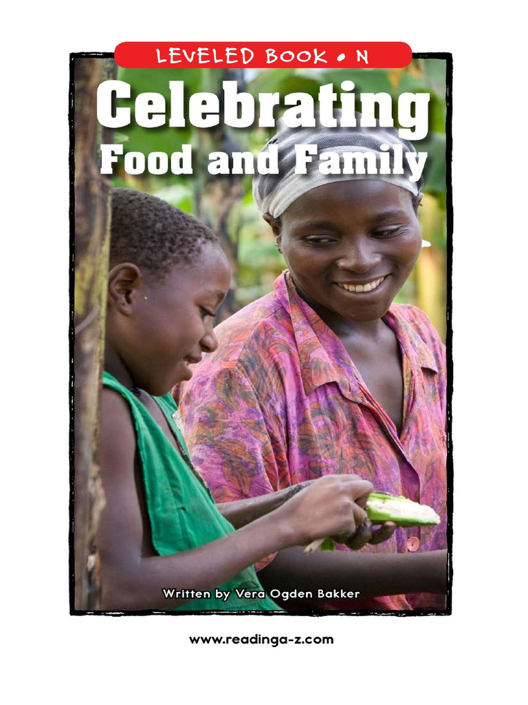 Celebrating Food and Family | PDF