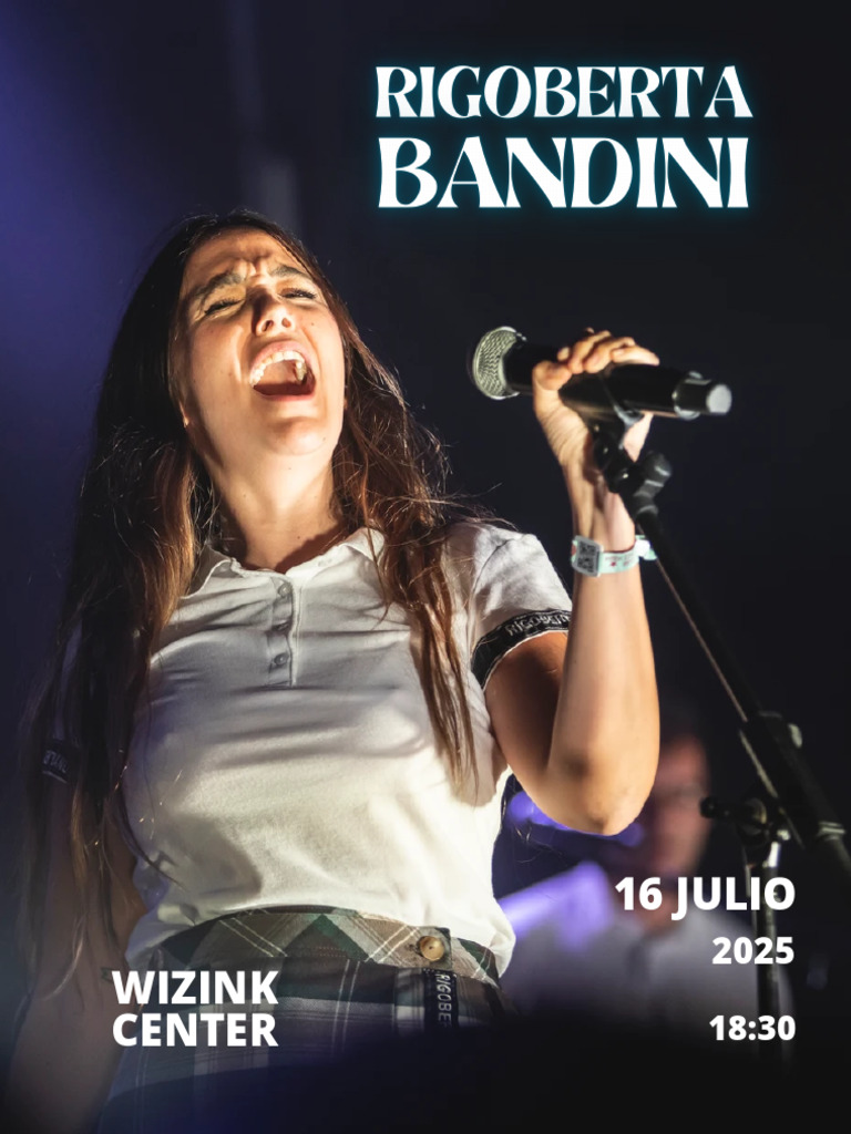 Blue and White Modern Music Concert Poster | PDF